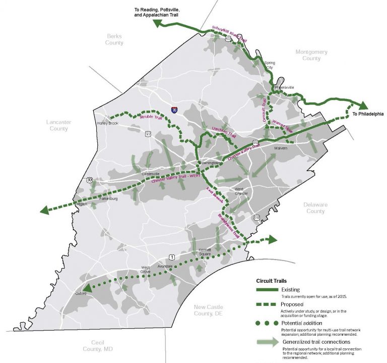 Chester County Trails Master Plan – PhoenixvilleFoundry